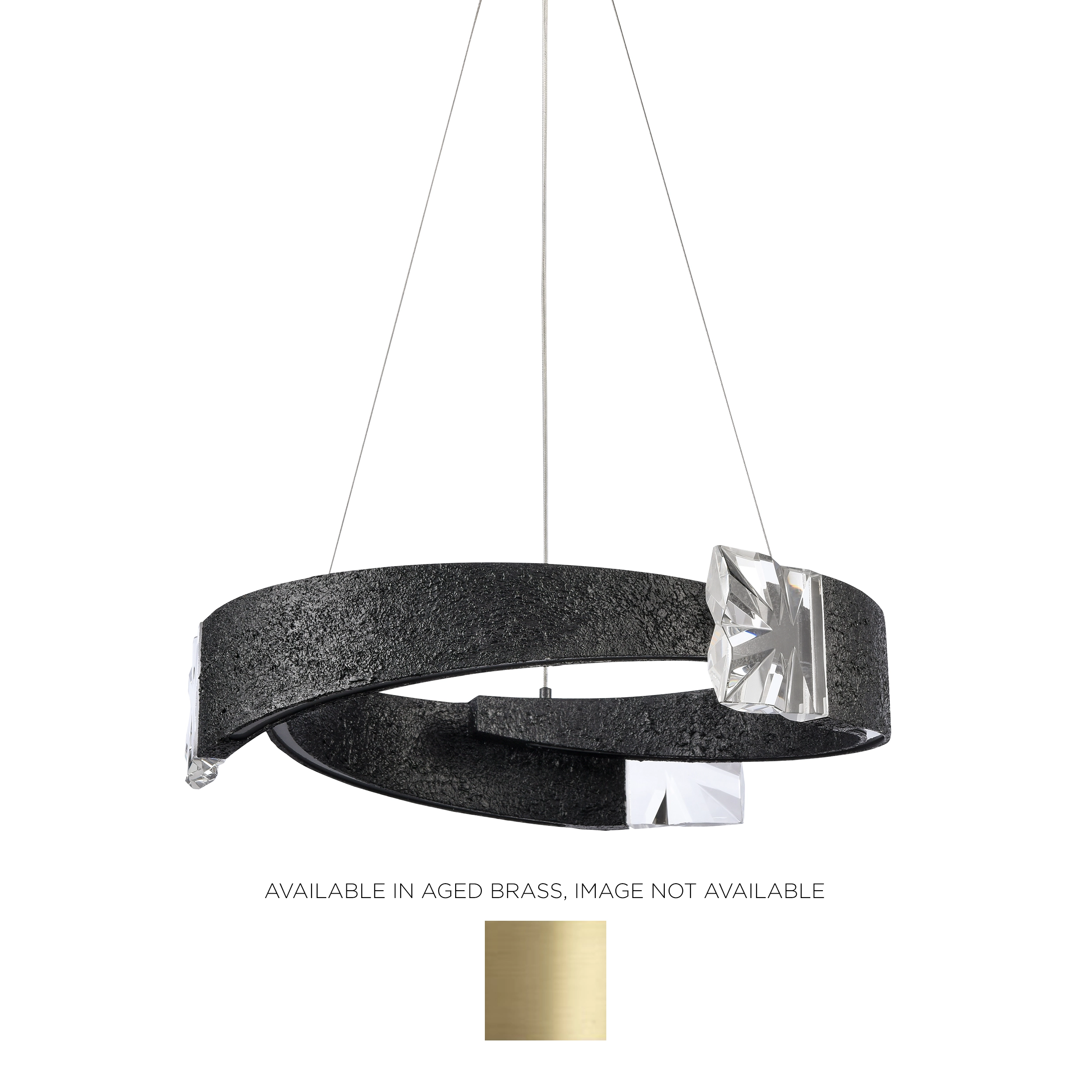 Arcus 25″ Segmental Crystal Chandelier – Zeevlighting