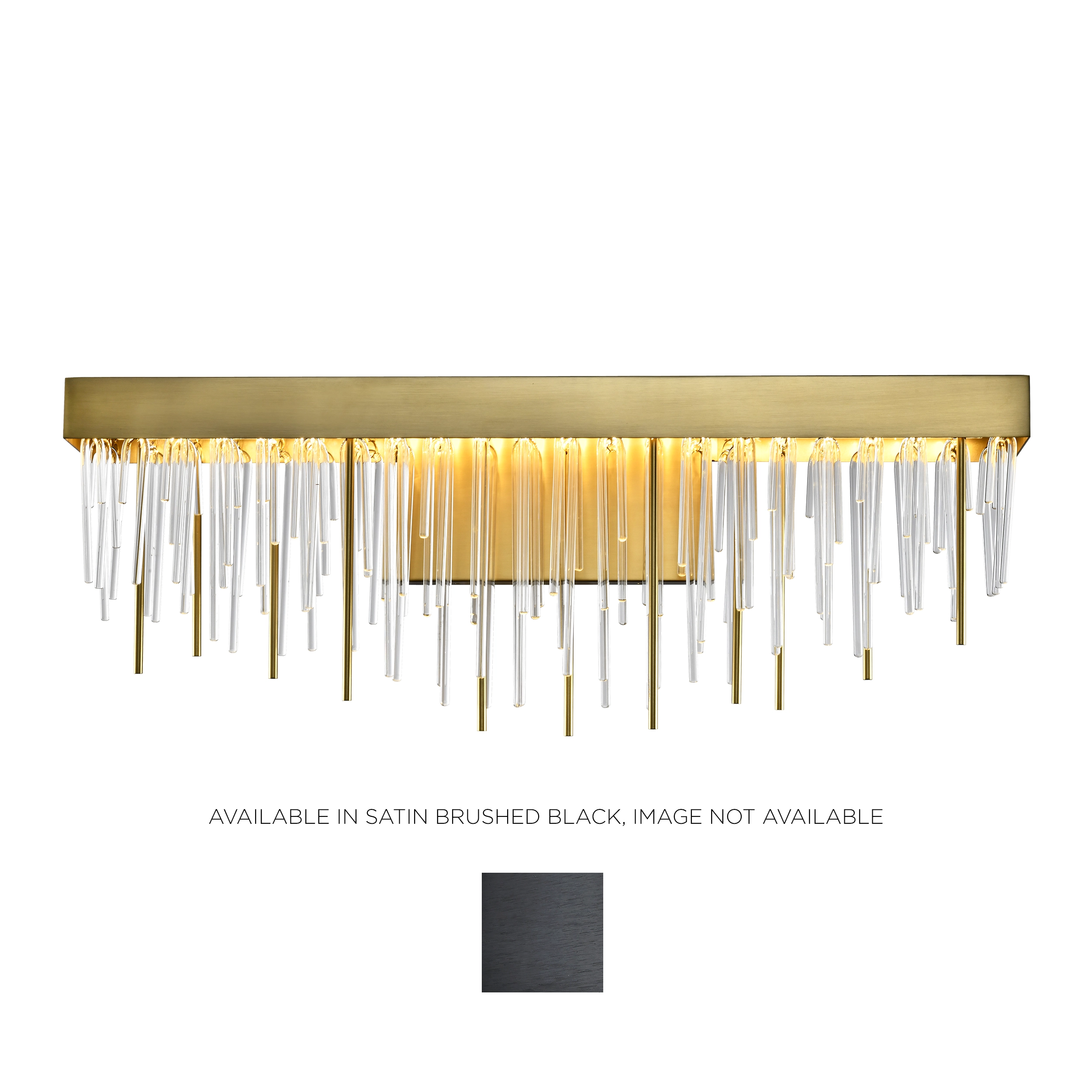Waterfall 26″ Glass Linear Vanity – Zeevlighting